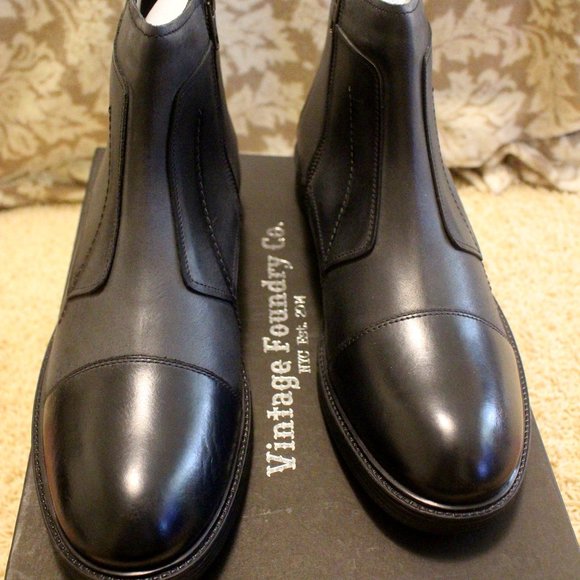 Vintage Foundry | Shoes | Vintage Foundry Boot Black M New | Poshmark